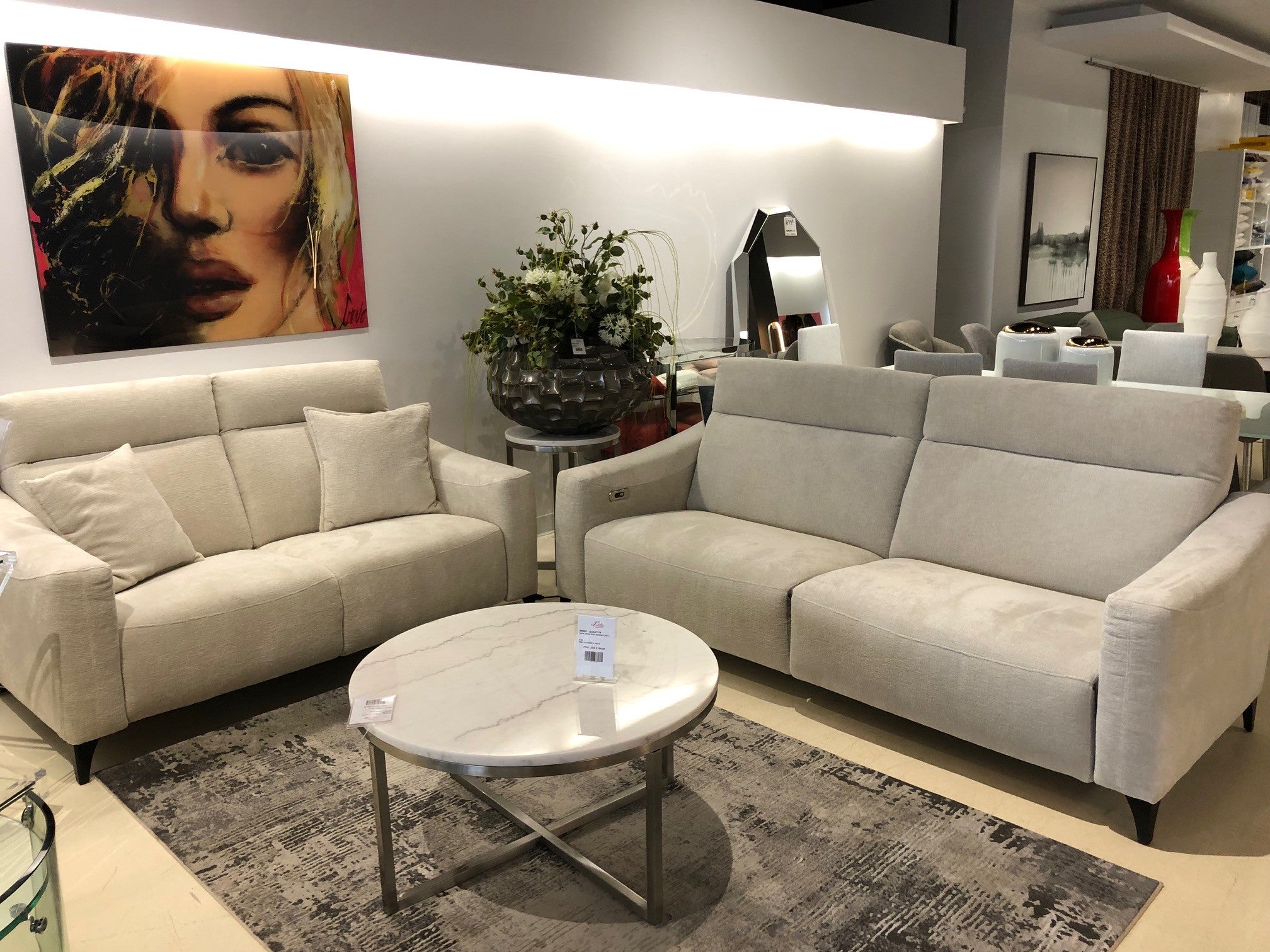 Ensemble de sofa inclinable Estro Italia – Ameublement Lida